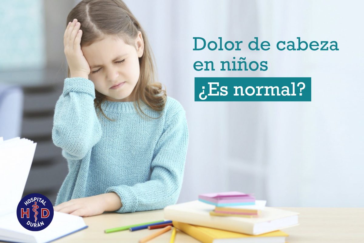 Dolores de cabeza en niños - ¿Cuándo llamar al pediatra?